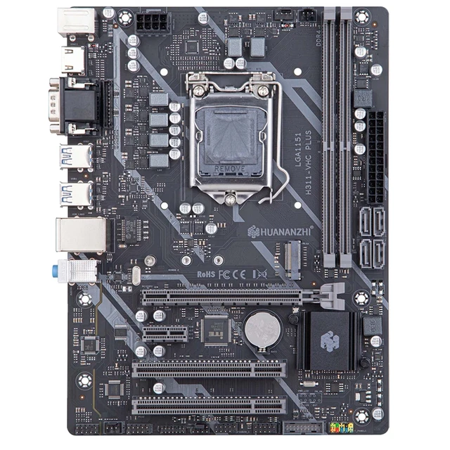 MOTHERBOARD MATX H311 LGA 1151 V1 V2 6TH 7TH 8TH 9TH Gen DDR4 HDMI VGA ...