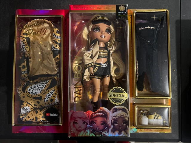 MGA ENTERTAINMENT RAINBOW High Slumber Party Marisa Golding - Gold ...