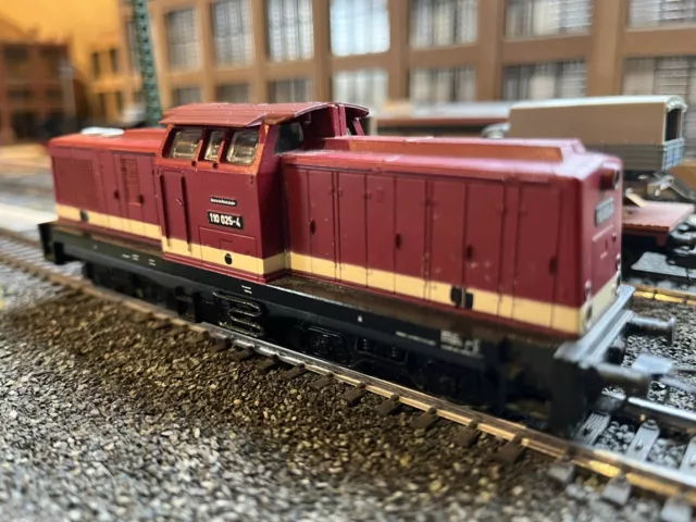 GÜTZOLD / PIKO H0 Diesellok BR 110 025-4 DR defekt für Bastler EUR 28 ...