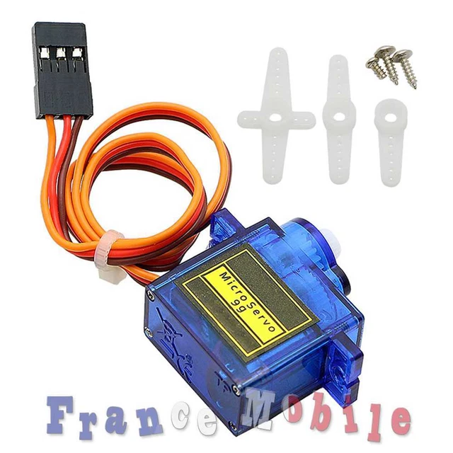 MICRO SERVO 9G - 5V pour Arduino Raspberry Modelisme Robotique Moteur ...