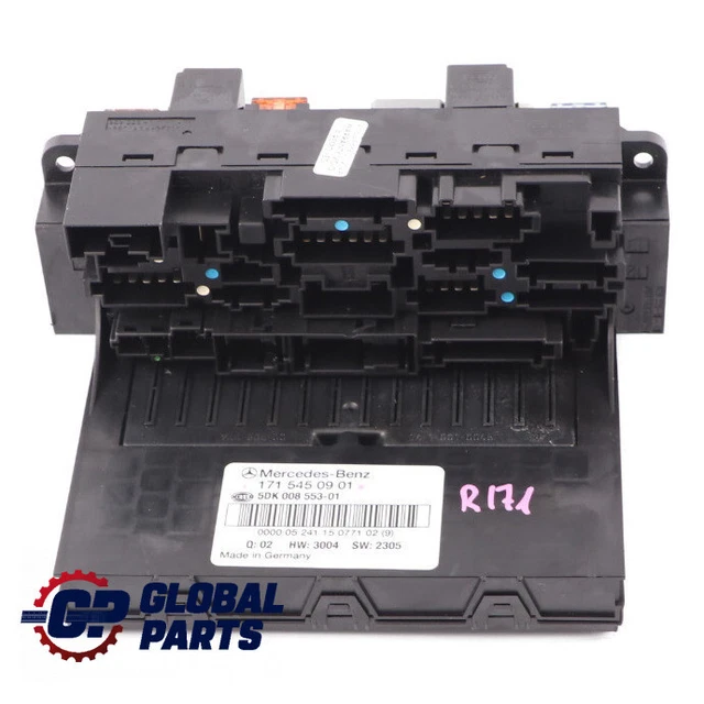 MERCEDES SLK R171 Front Fuse Box SAM Relay Control Unit Module ...