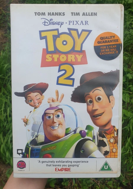 DISNEY PIXAR TOY Story 2 VHS Rental Copy Video Tape Big Box £7.99 ...