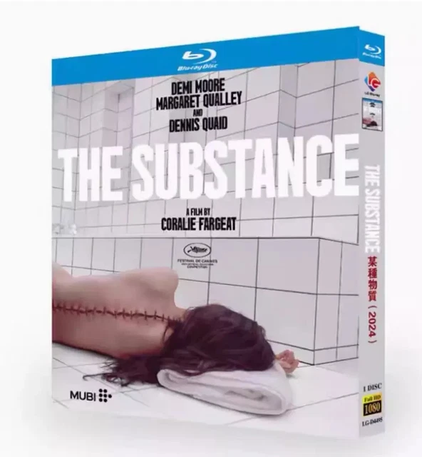 THE SUBSTANCE (2024) Movie Blu-Ray DVD BD 1 Disc All Region Box Set $26 ...
