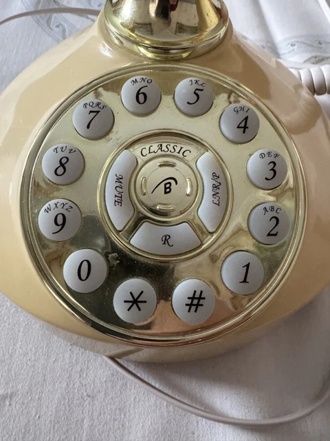 BINATONE CLASSIC 5502 landline telephone Beige and Gold Finish. £5.44 ...
