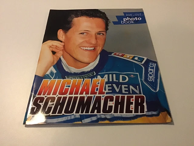 MICHAEL SCHUMACHER TEAR out photo book £9.99 - PicClick UK