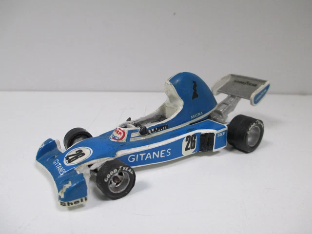 LIGIER JS5 F1 GITANES N° 26 LAFFITE 1976 kit White Metal JOHN DAY N ...