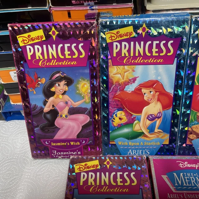 PRINCESS COLLECTION JASMINES Enchanted Tales VHS Lot Of 7 Disney Rare ...