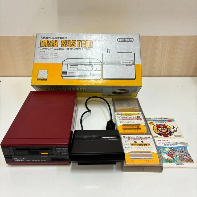 CONSOLE NINTENDO FAMILY Computer Disk System, Adaptateur RAM, Disque, coffret... EUR 133,12 ...