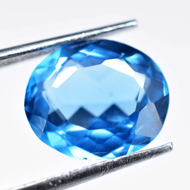 SAPHIR BLEU DE mer naturel de 6,20 ct, pierre précieuse ovale à ...