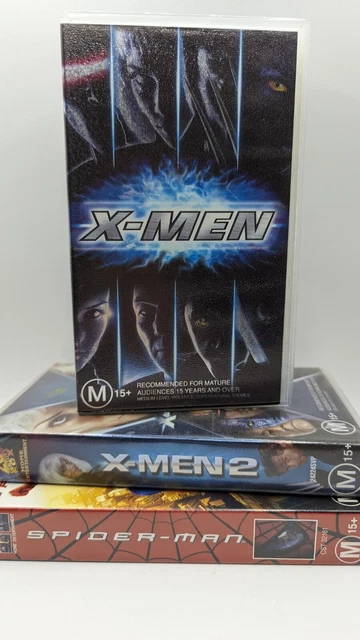 3 X MARVEL Superhero VHS X-Men Spider-Man £17.59 - PicClick UK