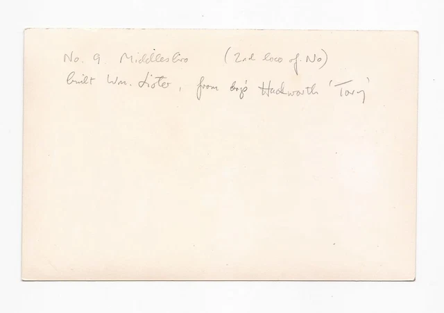 LNER~PHOTOGRAPH OF STEAM Train~Handwritten Notes On Reverse £4.50 ...