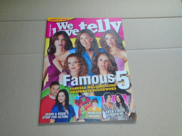 VANESSA WILLIAMS & Teri Hatcher - We Love Telly Magazine - 16Th Oct ...