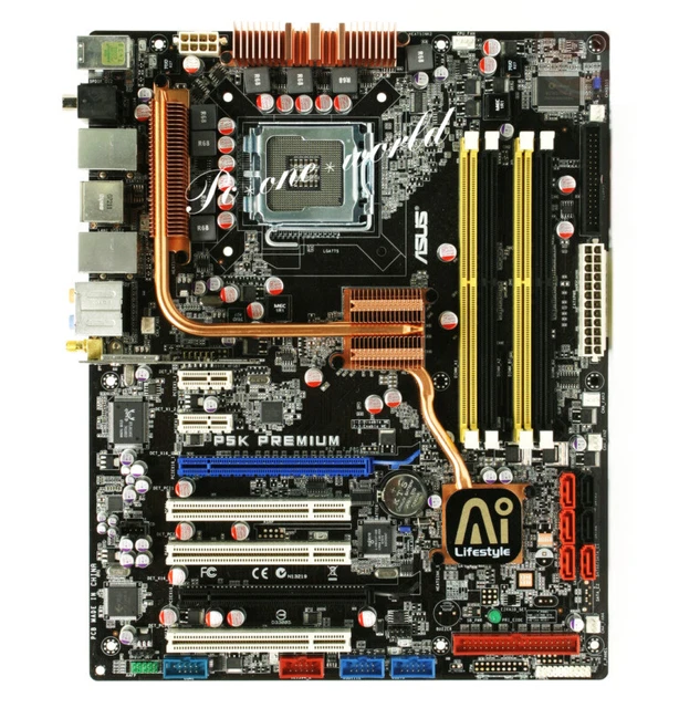 ASUS P5K PREMIUM Motherboard Intel P35 Socket LGA 775 DDR2 SDRAM eSATA ...