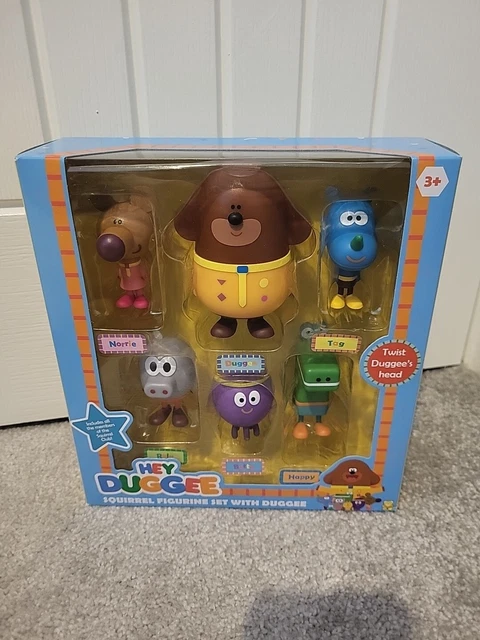HEY DUGGEE TOY figure set includes Duggee and his squirrels New £13.99 ...