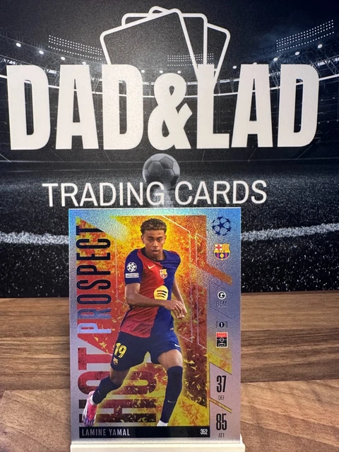 MATCH ATTAX EXTRA 24/25 - Lamine Yamal Hot Prospect #352 - Barcelona £4 ...