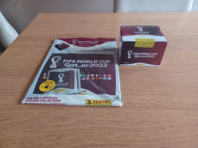 PANINI FIFA WORLD Cup Qatar 2022 Stickers (Full Sealed Box) + Starter Album £80.00 - PicClick UK