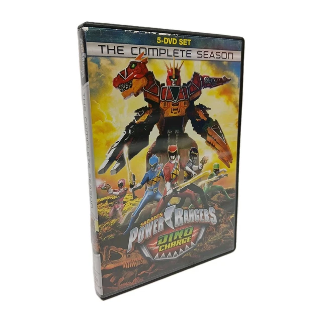 SABAN'S POWER RANGERS Dino Charge The Complete Season 5-DVD Set RARE OOP £35.34 - PicClick UK