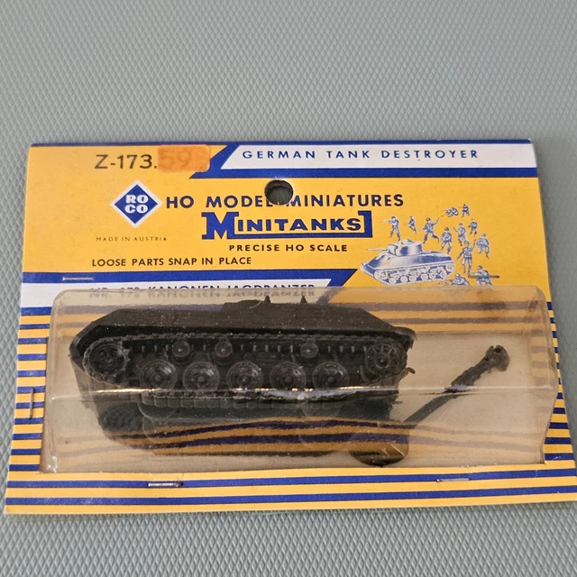 ROCO MINITANKS 1:87 bundeswehr Kanonen-Jagdpanzer Nummer Z-173 EUR 10 ...