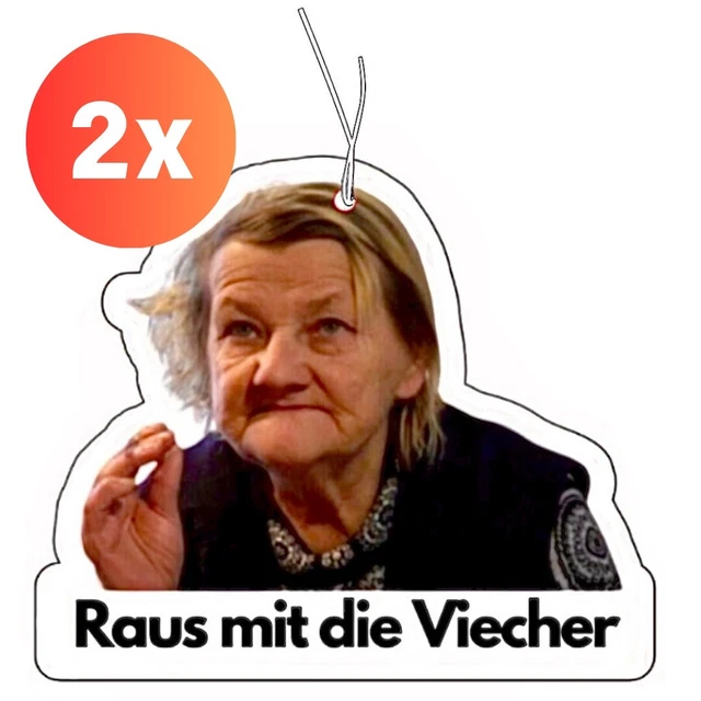 2X KARIN RITTER DUFTBAUM / LUFTERFRISCHER AUTO DUFT „Raus mit die ...