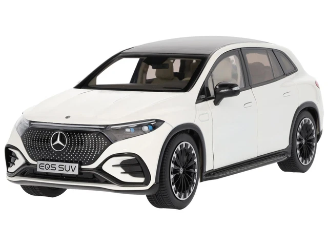 MERCEDES-BENZ X 296 EQS SUV AMG Line Diamond White 1:18 New Boxed NZG ...