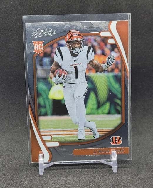 2021 PANINI ABSOLUTE Football Jamarr Chase recrue RC #105 Bengals. EUR ...