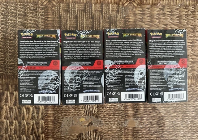 POKEMON TCG MEGA Evolutions Half Booster NEW & SEALED X 4 £415.00 ...