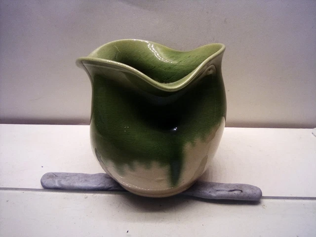 ALLER VALE POTTERY Devon Torquay Ware 1 Green G1 vase (s2) 8 cm £12.92 ...