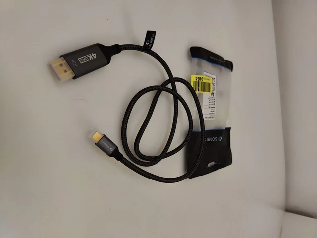 SONERO® 4K USB-C su cavo DisplayPort, spina DisplayPort su spina USB-C ...