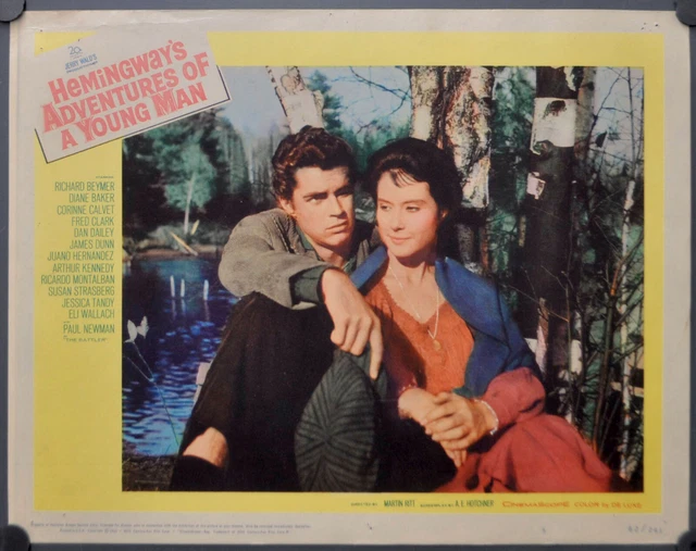 HEMINGWAY'S AVENTURES DE Un Jeune Homme 1962 Orig. 11X14 Lobby Carte #5 ...
