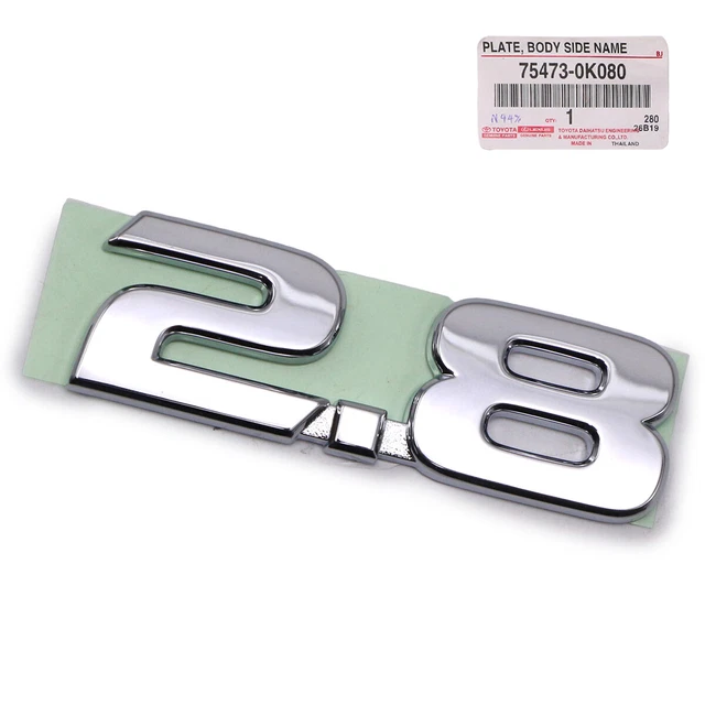 LOGO EMBLEM 2.8 Decal For Toyota Hilux Vigo Revo Rocco SR5 '05 '19 £14. ...