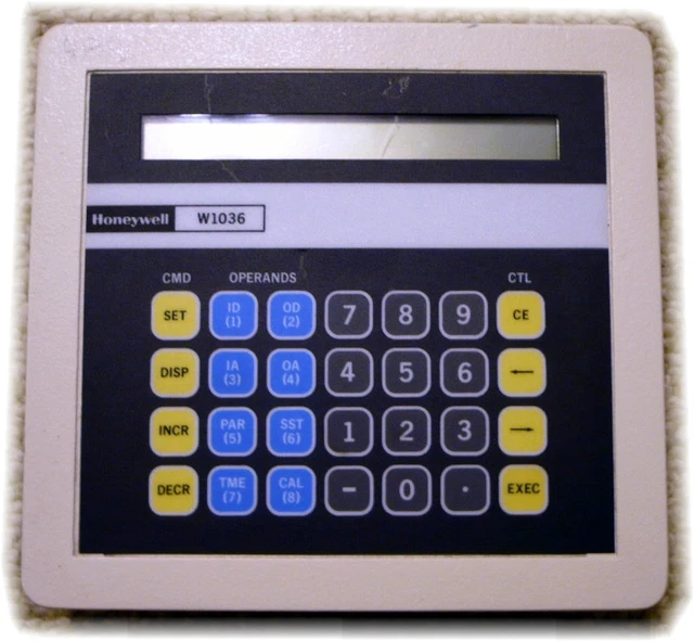HONEYWELL W1036, EXCEL Vintage Operator Terminal $450.00 - PicClick CA