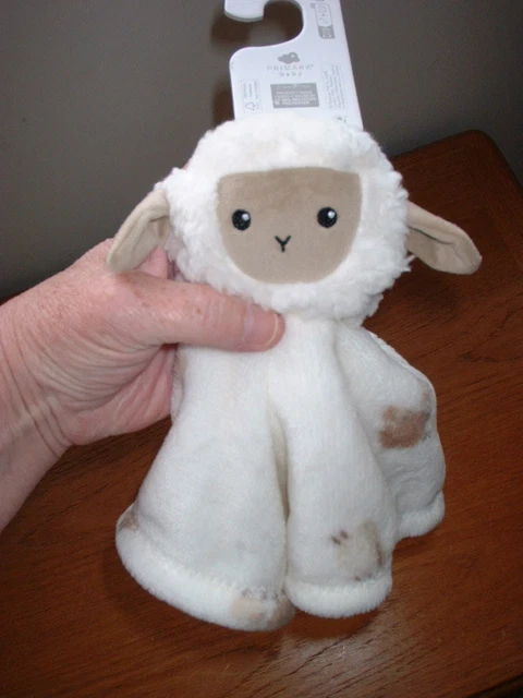 BNWT PRIMARK Baby Boy/Girl Cream & Beige Sheep/Lamb Comforter Rare ...