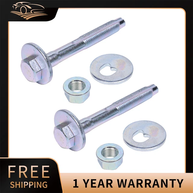 LOWER REAR SUSPENSION Toe Alignment Eccentric Bolt Nut Kit x2 Fits for ...