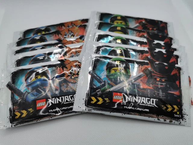 LEGO® NINJAGO TRAIDING Cards 10x Booster (50 Karten) TCG Sammelkarte ...