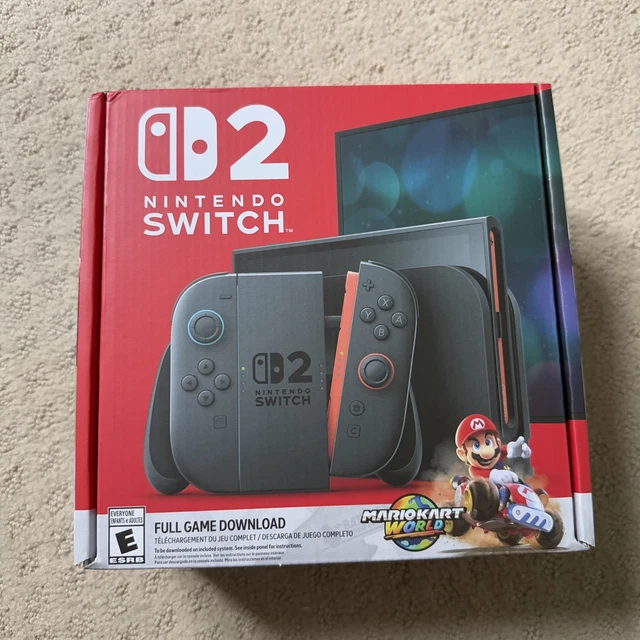 NINTENDO SWITCH 2 Console + Mario Kart World Bundle $649.82 - PicClick CA