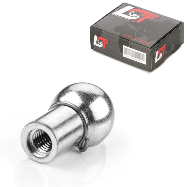 KUGELKOPFAUFNAHME M6 À Bout Hémisphérique 10mm Ressort din 71805 pour ...