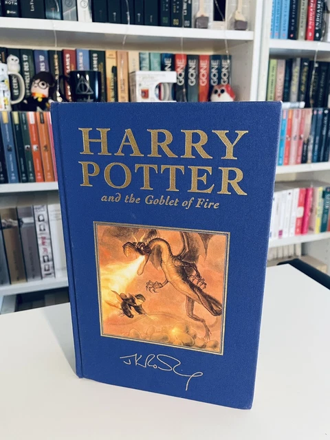 HARRY POTTER AND the Goblet Of Fire Deluxe Signature Edition 3rd Print ...