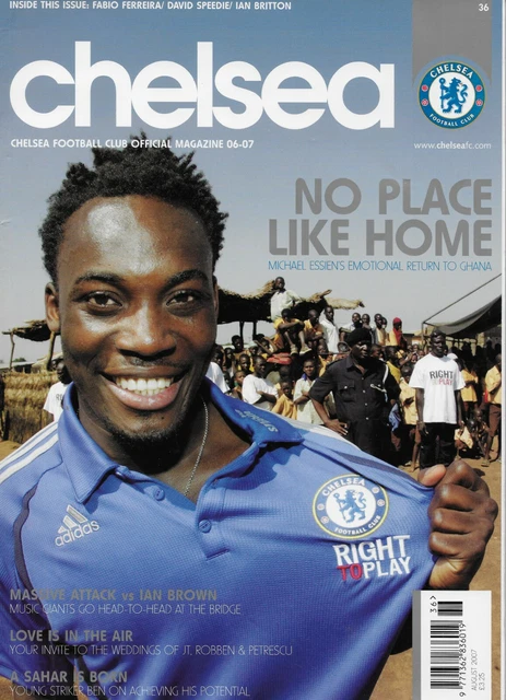 CHELSEA OFFICIAL MAGAZINE - Issue 36 - Aug. 2007, Ben Sahar, Michael ...