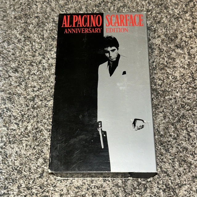 SCARFACE ANNIVERSARY EDITION VHS Al Pacino Crime Classic £4.44 ...
