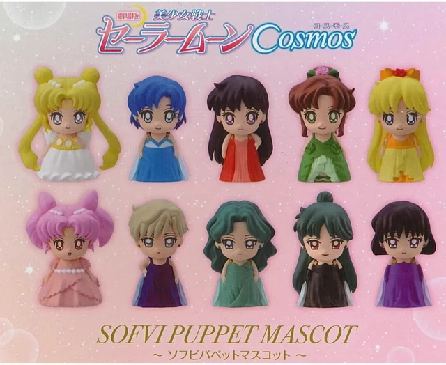 SAILOR MOON COSMOS The Movie / Sofvi Puppet Mascot 10Pack BOX £59.99 - PicClick UK