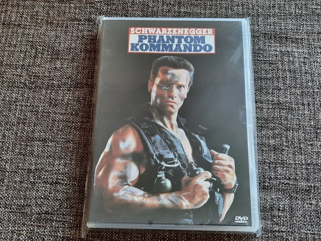 PHANTOM KOMMANDO 1985 deutsche Uncut DVD Arnold Schwarzenegger Commando ...
