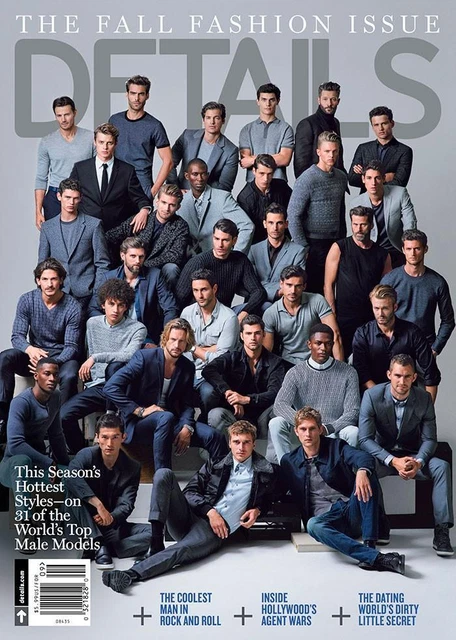 DETAILS MAGAZINE SEPTEMBER 2015 Sean O’Pry,Arthur Kulkov,Noah Mills ...