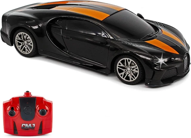 BUGATTI CHIRON RC Car 1:24 – Licensed Remote Control w/ Lights ...