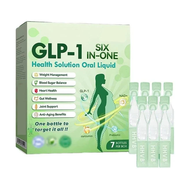 GLP-1 SIX-IN-ONE SOLUTION Oral Liquid, 2025 New GLP-1 Oral Solution ...