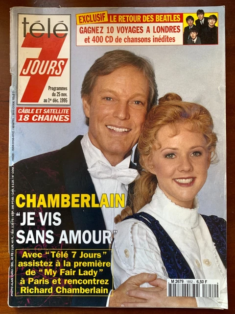 TÉLÉ 7 JOURS 25/11/1995: Chamberlain/ Titre d'émission/ Morandini/ Les ...
