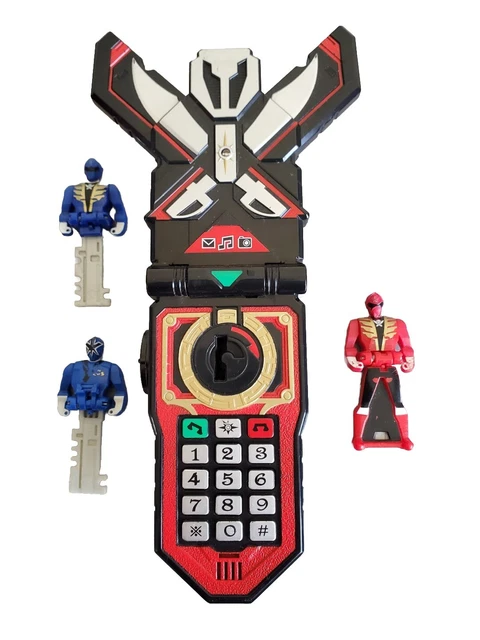 POWER RANGERS BANDAI Kaizoku Sentai Gokaiger Ranger Clé Rouge Bleu ...