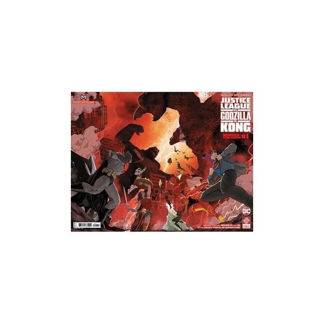 JUSTICE LEAGUE VS Godzilla Vs Kong Monster-Sized Edition--Dc Comics ...