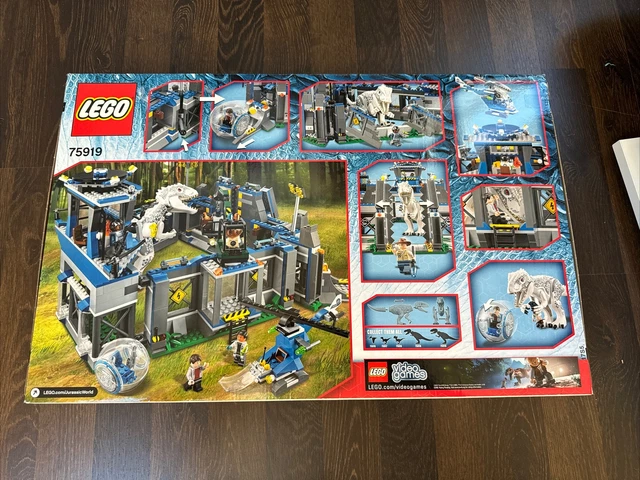 Lego Jurassic World Ausbruch Des Indominus Rex 75919 Neu And Originalverpackt Eur 32900