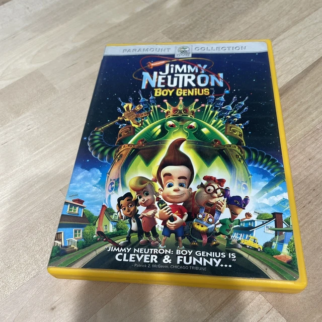 DVD JIMMY NEUTRON Boy Genius collection Paramount 2001 classé G EUR 6 ...