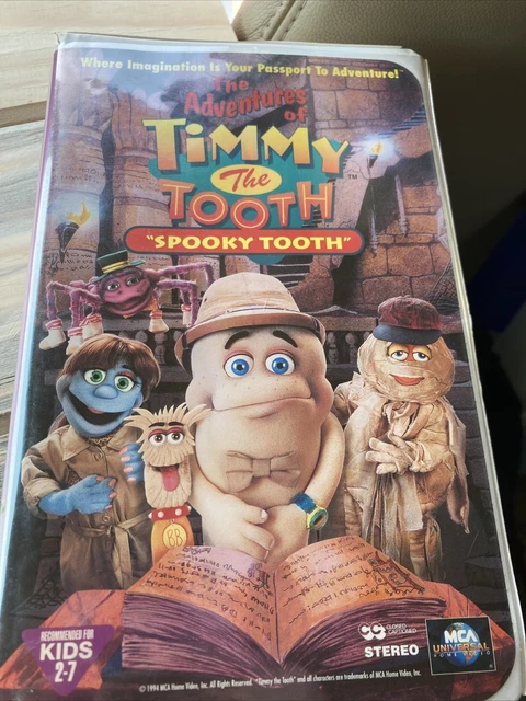 THE ADVENTURES OF Timmy The Tooth Vhs An Eye For A Tooth Kids Video ...